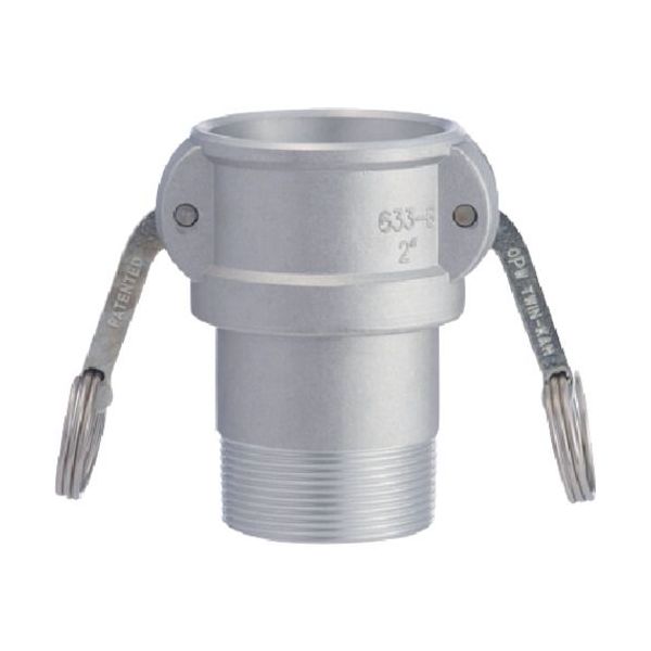 【仕様】●耐圧力(MPa)：1.8●相手側取付サイズ：Rc3/4●最高使用圧力(MPa)：1.8●相手側取付サイズ(インチ)：1/2、3/4●接続ねじ部：R3/4●使用流体：水、油、空気、粉体など●使用温度範囲(℃)：-10〜100(標準ガ...