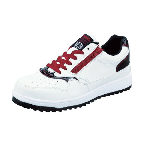 ジーベックメーカーお問い合わせ：084-928-0023【特長】●耐油性ゴム底です。●耐滑性ゴム底です。●サイドファスナーで着脱がスムーズです。【用途】●一般作業。●水や油を扱う作業。【仕様】●寸法(cm)：25.0●足幅サイズ：EEEE●...