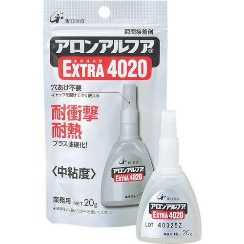 【商品説明】【特長】●耐熱・耐衝撃強度用です。●速硬化タイプです。●すき間のある箇所に適します。●耐熱温度は120℃です。【用途】●各種金属、汎用プラスチックの接着。●耐衝撃性、耐熱性を要求される用途に。【仕様】●色：透明●容量(g)：20...