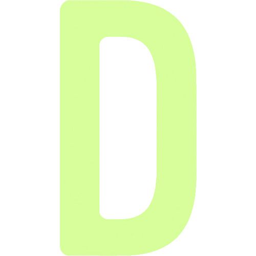 【特長】●光を蓄え、暗い所で発光します。●災害や停電時に判読できます。●ステッカータイプ（熱圧着タイプも別途あります）【仕様】●取付仕様：粘着シール●縦(mm)：50●表示内容：D●横(mm)：26【仕様2】●JB級(4〜5時間発光)【材質...