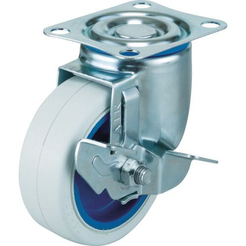 【特長】●車輪にホワイトゴムを採用し、床面の汚れを防止しながらもゴム車輪の使いやすさを両立しました。●超特殊鋼フレームにより軽量と高耐久を実現しました。●クリーンルーム内などでのご使用に最適です。【仕様】●許容荷重(daN)：70●許容荷重...