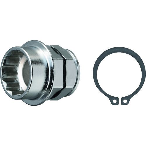 【特長】●オフセットアダプター30mm専用ソケットです。【用途】●狭い所でのボルト・ナット回し、全ネジのナット回しに。【仕様】●適応サイズ(mm)：H24●全長(mm)：39●外径(mm)：32●差込角(mm)：H30●対辺(mm)：24【...