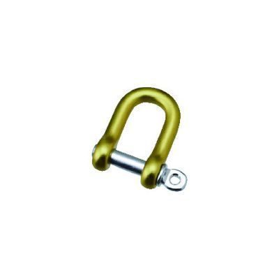 水本機械製作所メーカーお問い合わせ：079-246-2501【特長】●軽量でカラフルです。【用途】●連結金具。●アクセサリーとして。【仕様】●使用荷重(kN)：0.39●ねじ径：M6●色：イエロー●D(mm)：6●L(mm)：24●B(mm...
