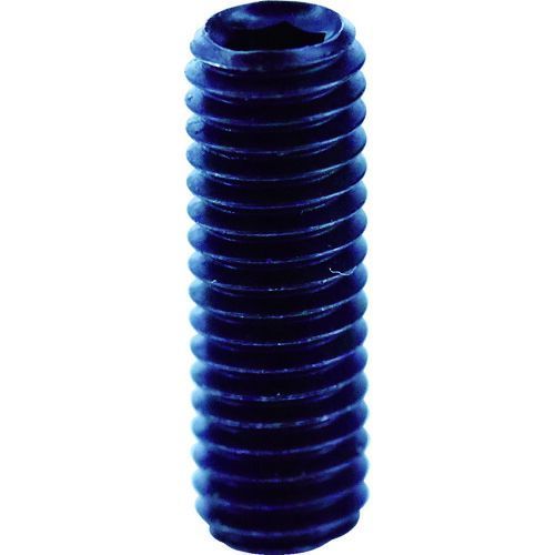 【特長】●SCM材を使用し、高い強度があります。【仕様】●寸法(mm)d：M4●寸法(mm)L：20●ねじピッチ(mm)：0.70●強度区分：45H●六角穴対辺寸法(mm)：2【材質／仕上】●クロムモリブデン鋼（SCM435）●表面処理:黒...