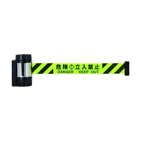中発販売メーカーお問い合わせ：052-614-3664【特長】●高性能反射シートを採用していますので、夜間での視認性が抜群です。●蛍光反射シートで7mのロングストロークです。●シートの収納は便利な自動巻取式です。●急な巻き取りを防ぐセーフテ...
