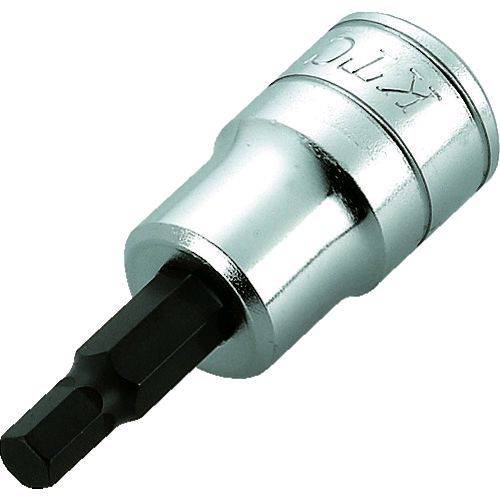 【特長】●ビット部は差込式で交換が可能です。●ショートタイプです。●差込角側は応力の集中を防ぐパワーフィット形状を採用しています。【仕様】●差込角(mm)：9.5●全長(mm)：48●対辺寸法(mm)：3【材質／仕上】●特殊工具鋼【原産国】日本　