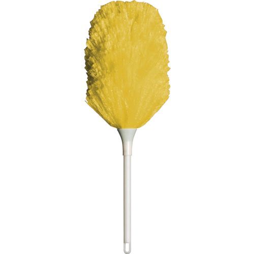 テラモトメーカーお問い合わせ：06-6541-3333【特長】●洗って乾かすと元の効果が得られます。●静電気でホコリを取ります。【仕様】●色：イエロー●長さ(mm)：460【材質／仕上】●柄:ABS樹脂●毛:ナイロン【原産国】日本　