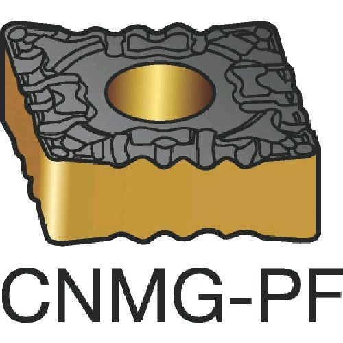 サンドビックメーカーお問い合わせ：0120-350-930【用途】●一般鋼加工用。●仕上げ加工用。【仕様】●勝手：勝手なし●チップサイズ：12●iC：12.7●s：4.7625●re：0.8●l：12.8959【仕様2】●コーティング超硬チ...