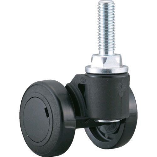【特長】●簡易解体構造なので、分別廃棄が可能です。【仕様】●許容荷重(daN)：58.8●許容荷重(kgf)：60●車輪径D(mm)：50●車輪幅(mm)：70●取付高H(mm)：67●軸長L(mm)：35●ねじT：M12●ねじピッチ(mm...