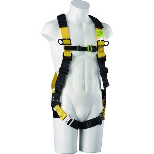 【特長】●ソフトなベルトと肩パッドを装備しています。●両腿にワンタッチバックルを採用した「Easy Harness Neo」の上位モデルです。【用途】●建設、土木、造船、橋梁、鉱山、工場、プラント、その他。【仕様】●サイズ：L●色：イエロー...