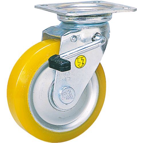 【特長】●車輪には導電性素材を使用しているため摩耗しても均一に効果が持続します。●EUW車輪は強度に自信の独自開発ボックススタイルを採用しています。●カーボン素材未使用で、床面に跡がつきません。【用途】●電子部品・精密測定装置の運搬【仕様】...