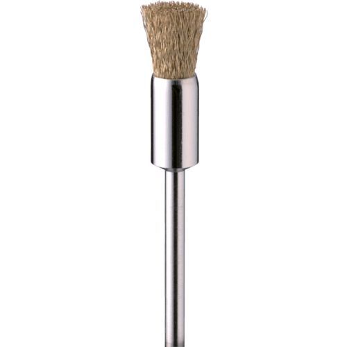 ミニターメーカーお問い合わせ：03-3633-7181【特長】●耐熱性、耐摩耗性、耐久性に優れた金属線材です。【仕様】●線径(mm)：0.08●毛材：真鍮●外径(mm)：3●毛丈(mm)：8●軸長(mm)：21●軸径(mm)：3.00●最高...