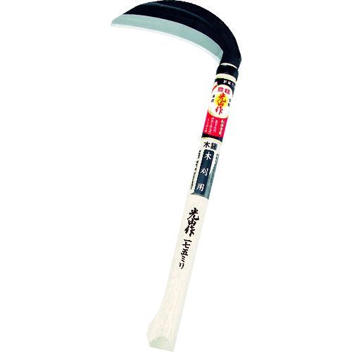 豊稔企販メーカーお問い合わせ：0794-83-6600【特長】●雑木刈り、小枝切りに適した硬度に仕上げています。【用途】●木刈り用。【仕様】●刃長(mm)：175●刃幅(mm)：49●全長(mm)：425【材質／仕上】●刃:高炭素刃物鋼（白...