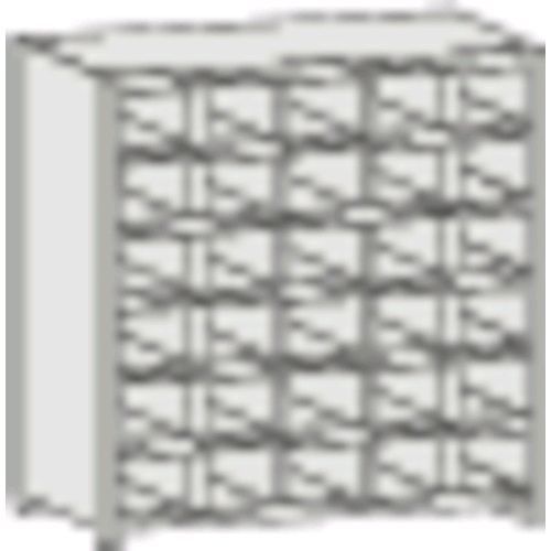 【特長】●小物・部品類の収納に最適です。●薄型で壁面管理に適しています。●棚板にカード差しが付いてるため、小物・部品管理が容易です。●高さ22mmの前あたりにより、収納品のこぼれを防ぎます。【仕様】●間口(mm)：875●奥行(mm)：20...