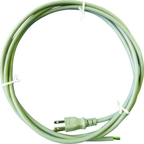 【商品説明】【特長】●屋内用の電気機器に使用される、日本国内向け2芯アース付の電源コードです。●電線に0.75SQ×3CのVCTFを使用しております。【用途】●屋内の小型電気機械器具用に。【仕様】●芯数：3●全長(m)：3●定格：125V-...