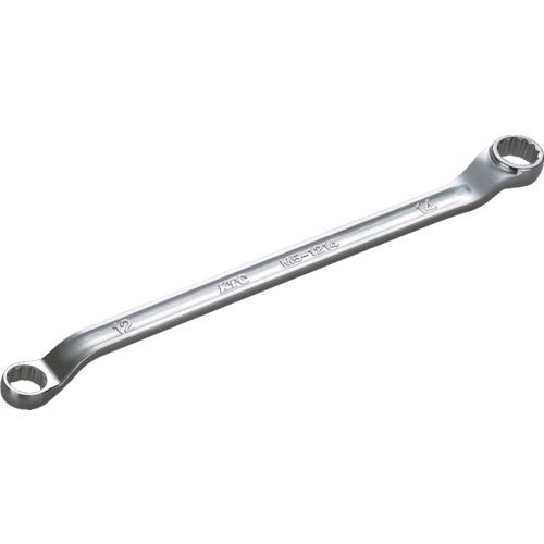 【特長】●トルク伝達を最大限に発揮できる45°×6°のオフセット角度です。●［［（R1）］］型断面構造採用で、軽量でしなりに強くなっています。●くぼんだ場所のボルト・ナットにも掛かりやすく、ヘッドを裏返しての使用も可能です。●サイズ表示は大...