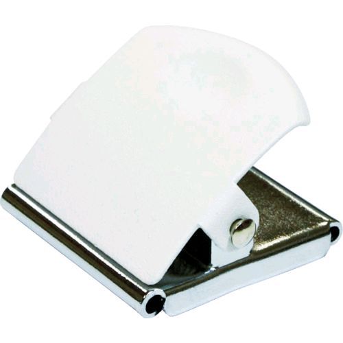 【特長】●裏面全体の高性能滑り止めシートでしっかり保持するので、滑りにくく、相手面を傷つけません。●表面のくぼみと丸いエッジで、指にやさしいデザインです。【仕様】●色：白●縦(mm)：37●横(mm)：40【仕様2】●A4コピー用紙保持枚数...