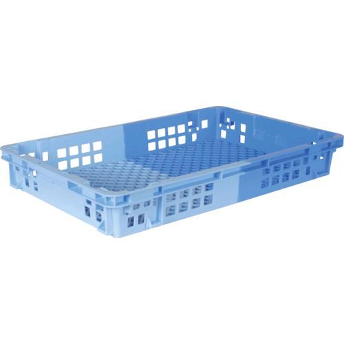 岐阜プラスチック工業メーカーお問い合わせ：058-265-2233【特長】●ネスティング（積み重ね）式2色コンテナです。●収納効率が良く、空箱時場所を取りません。●違う色を揃えるとネスティングして高さ1／2〜1／4になります。●同じ色を揃え...