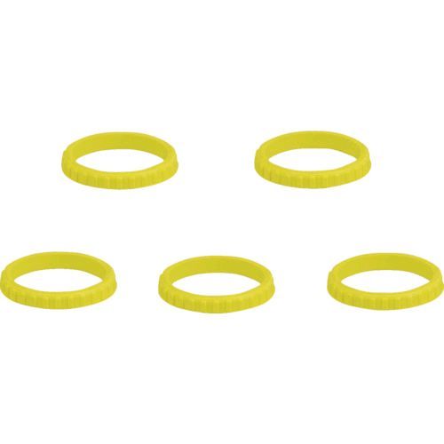 【特長】●カラーゴムリングで他の人と区別できます。●4色からお好きな色をお選び下さい。【用途】●ネプロス用ゴムリング【仕様】●セット内容：No.3ゴムリング×5●色：黄【原産国】日本
