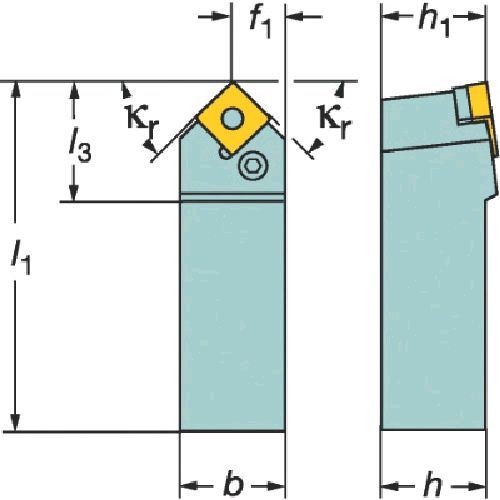 サンドビックメーカーお問い合わせ：0120-350-930【商品説明】【特長】●外径荒削りおよび仕上げ用第一推奨旋削工具、チップはネガでセンター穴のため素早く正確な割り出しができます。【用途】●外径旋削・ネガチップ対応。●荒加工から仕上げ加...