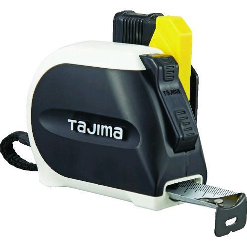 （株）TJMデザインメーカーお問い合わせ：0120-125577【特長】●しっかり止まるオートストップ・ボタンで強ロックのWロック機構搭載です。●通常テープより測定距離が伸びる剛性力1.5倍の剛厚テープを採用しています。（当社比）【用途】●...