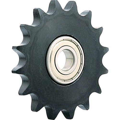 イマオコーポレーションメーカーお問い合わせ：0575-32-2239【特長】●無給油でも使用可能です。●静かな回転です。●中荷重、中速用途に最適です。●ボールベアリング圧入です。【用途】●ピンとタイトナーを組み合わせ、チェーンの伸びの調整に...