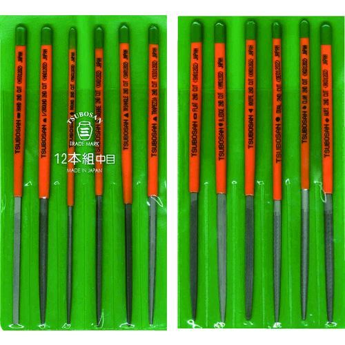 ツボサンメーカーお問い合わせ：0823-79-5121【商品説明】【特長】●目立てが鋭く、耐久性に優れています。●平は側面(片側のみ)も刃が刻まれています。●その他の形状は全周に刃が刻まれています。●粗さ別のエンドキャップが付いているため、...