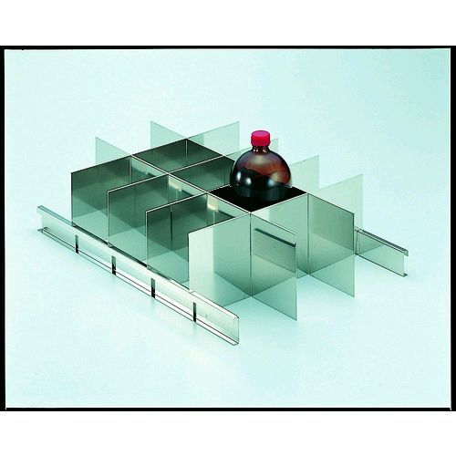 【用途】●SY-2・SY-3・SYW-2・SYW-3用ステンレス製仕切板セット。【仕様】●マス目寸法(mm)：109×104●適合引出し：SY-2・3【材質／仕上】●ステンレス（SUS304）●ステンレス（SUS304）【セット内容／付属品...