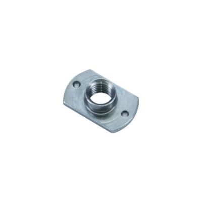 【特長】●溶接用ナットです。●位置決め用ガイド（パイロット）は付いていません。【用途】●タップ（めねじ）が切れない薄板などに。【仕様】●呼び径：M8×1.25【仕様2】●1B【材質／仕上】●鉄／生地【原産国】日本