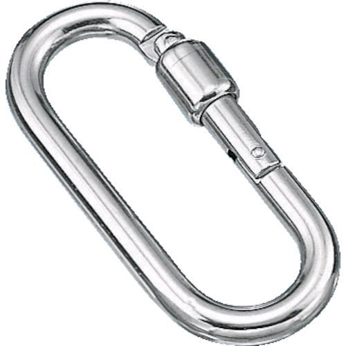 【特長】●環の付いた外開きの構造なので、不用意に開くことがありません。【用途】●チェーン・ワイヤ・ロープなどの連結や、端末の金具のジョイントに。【仕様】●使用荷重(kN)：0.98●D(mm)：6●L(mm)：66●S(mm)：15●W1(...