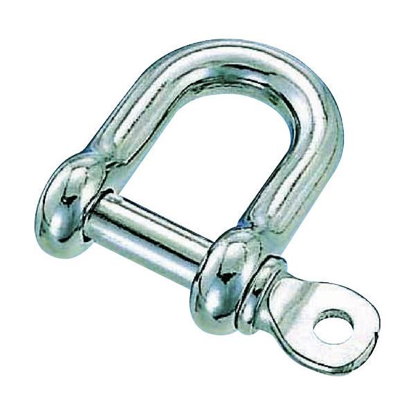 【商品説明】【特長】●ねじ込みタイプのスタンダードなシャックルです。【用途】●連結金具として。【仕様】●ねじ径：W5/8●使用荷重(kN)：6.86●B(mm)：30●L(mm)：60●D1(mm)：16●D2(mm)：15●d(mm)：3...