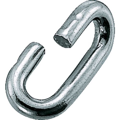 【特長】●プライヤなどで絞って閉じます。【用途】●連結金具として。【仕様】●使用荷重(kN)：0.2●D(mm)：5●L(mm)：27●W(mm)：8【材質／仕上】●ステンレス（SUS304）【原産国】日本