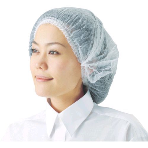【特長】●通気性のよい不織布を使用しているので蒸れません。●衛生帽のインナーとして装着すれば、より異物混入防止の効果を高めます。●来客用のキャップとしても使用できます。【用途】●食品加工・食肉加工・水産業用。●来客・見学者向け。【仕様】●色...