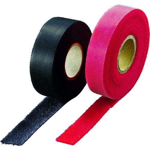 【特長】●繰り返し使用可能です。●柔らかいため、強く使っても製品を傷つけることがありません。【用途】●仮固定、整理用、頻繁に着脱して使用するのに最適。【仕様】●色：黒●幅(mm)：20●長さ(m)：10●厚さ(mm)：1.5●手で緩めたり、...