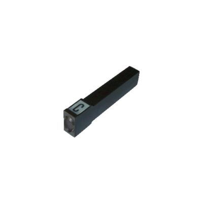 浦谷商事メーカーお問い合わせ：06-6478-5551【特長】●16桁（1.5mm）から6桁（6.0mm）までの数字・文字が、一度に刻印できます。【仕様】●文字：C●呼称：5●文字幅B(mm)：3.3●文字ピッチP(mm)：4.3●文字高さ...