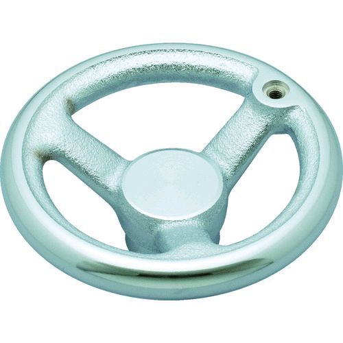 イマオコーポレーションメーカーお問い合わせ：0575-32-2239【特長】●定番の朝顔型ハンドル車です。握り用メネジがあります。握りは別売となっています。【仕様】●スポーク数：3●ハンドル径(mm)：140●ボス径(mm)：35●ハンドル...