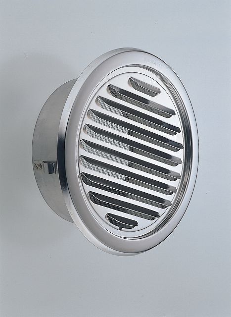 &nbsp; 宇佐美工業 &nbsp; 0256-92-6515 【商品説明】宇佐美工業　UK-SGN75S-DK　丸型ガラリ