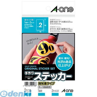 ●サイズ縦 本体：180mm●サイズ横 本体：108mm●サイズ高さ 本体：2mm●インクジェットプリンタでの印字適性に優れています。●ステッカーが自作できる！耐水性・耐光性に優れたラベルです。●透明保護フィルムラベルがセットになっているの...