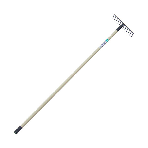 ●土ならし・落葉かきに…●特長●爪数：12本●サイズ:157cm●材質:全鋼