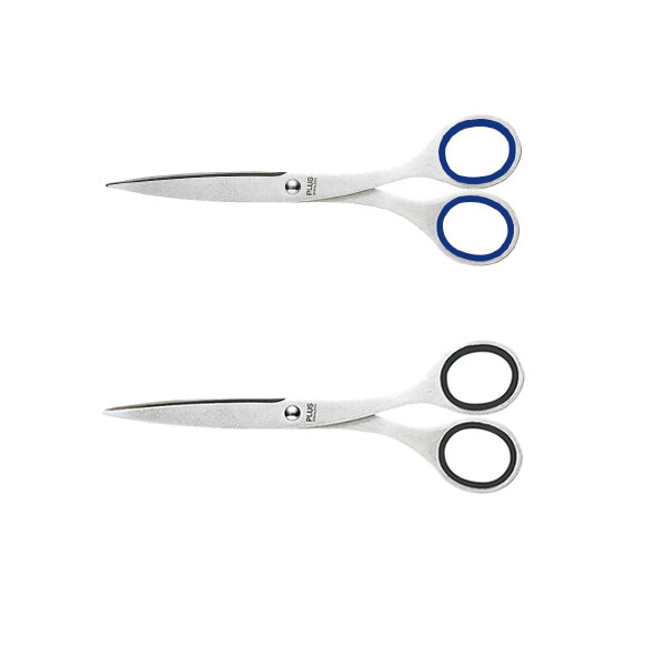 ステンレス鋏 持ち直す必要がない左右対称リングの超定番シリーズ。 本体ハンドル部の樹脂部分は、抜き取って分別廃棄できます。 切れ味抜群。細かい作業にも適した先の尖ったステンレスはさみ 指が痛くならないエラストマーリング その他のはさみはこち...