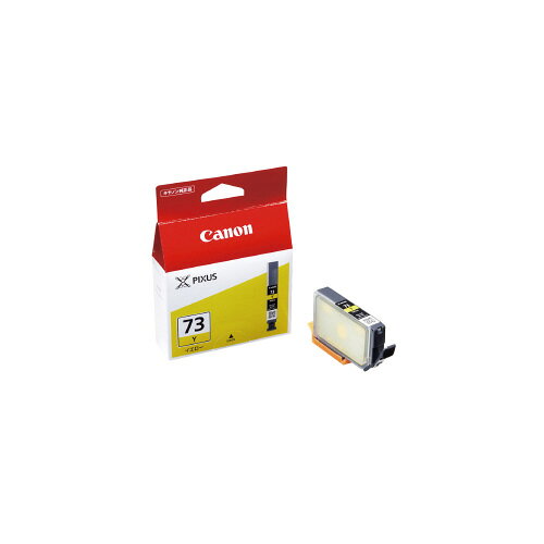 イエロー　●インクジェット用（キヤノン純正品）インクカートリッジ●メーカー型番：6396B001●品番：PGI-73Y●色：イエロー●キヤノン対応機種：PIXUS Pro-10/10S●顔料k6381-5573