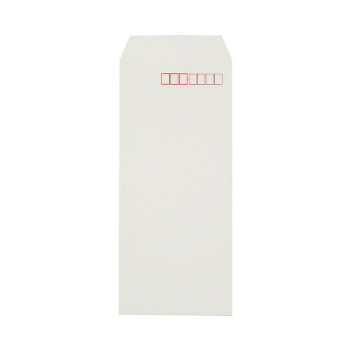 ●長形4号　●サイズ／90×205mm　●グレー　●紙厚80g/平方メートル　●1000枚入り　●〒枠付　●サイド貼り　●古紙配合紙　●ソフトなカラーバリエーションのお買い得タイプk5744-4451