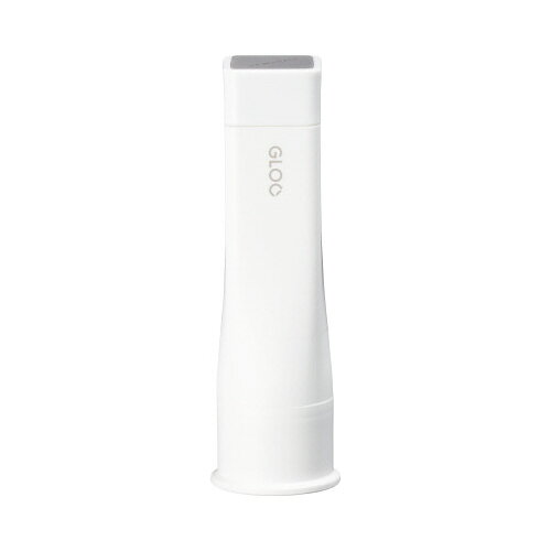 貼るって、こんなに変われる。GLOO　●しっかり貼るタイプ　●サイズ／Sサイズ　●仕様／約10g　●のり色／白　●本体容器・エレベーター・ロゴカバーは再生PPk6472-8148
