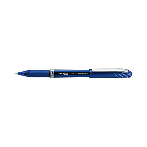 インク色：青　ボール径0．5mm　●エナージェルインキ採用。軽くなめらかな書き味。濃くはっきりとした文字が書け、速記にも強く、乾きも早い。●スリム＆ライトボディで長時間の筆記でも疲労を軽減。　●ボール径／0．5mm●インク色／青●水性染料ゲ...