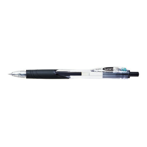 インク色：黒　●油性とゲルインクの良いとこどり、エマルジョンインク搭載！●ボール径／0．5mm●インク色／黒●エマルジョンインク（油性+水性）●ラバーグリップ付き●替芯／REQ5-BK(黒)●再生材使用k6125-9843