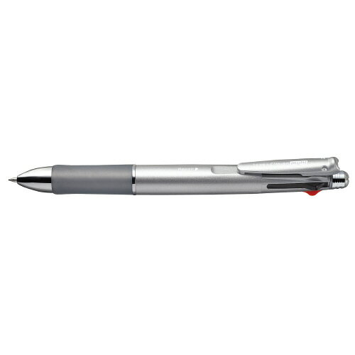 ●1本で5機能のワンランク上の複合ペン。●ボール径0．7mm/シャープ芯径0．5mm●インク色／黒・青・赤・緑●軸色／銀●ラバーグリップ付き●バインダーグリップ使用●消しゴム付きk6126-1839