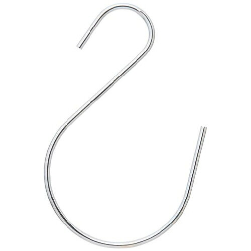 ●種別／大●フック線材寸法／直径3mm●材質／スチール（クロームメッキ仕上げ）●耐荷重／約3kg●生産国／中国●寸法／タテ110×ヨコ70mmk2026-8183
