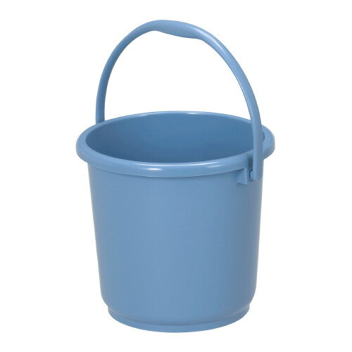 10L本体ブルー　●本体　●サイズ／口径275×H255mm　●色／ブルー　●容量／10L　●材質／PP　●目盛付き　●食品衛生法適合　※本体とフタは別売りですk6238-8207