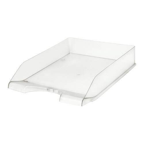 ●種別／本体●サイズ／A4タテ●カラー／クリア●寸法／幅255×奥行347×高さ65mm●トレー内寸法／幅245×奥行325×高さ57mm●材質／PS●最大積み重ね段数／5段k5465-6222