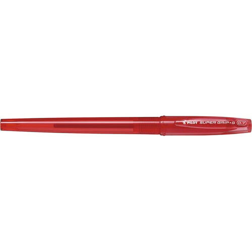 ●握りやすいグリップ●ボール径／0．7mm●インク色／レッド●油性インク●ラバーグリップ付き●プラスチックの再利用70％以上●替芯／BPRF-6F-Rk6437-9814